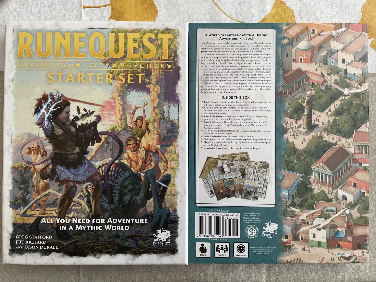 Review: RuneQuest Starter Set – The God Learners