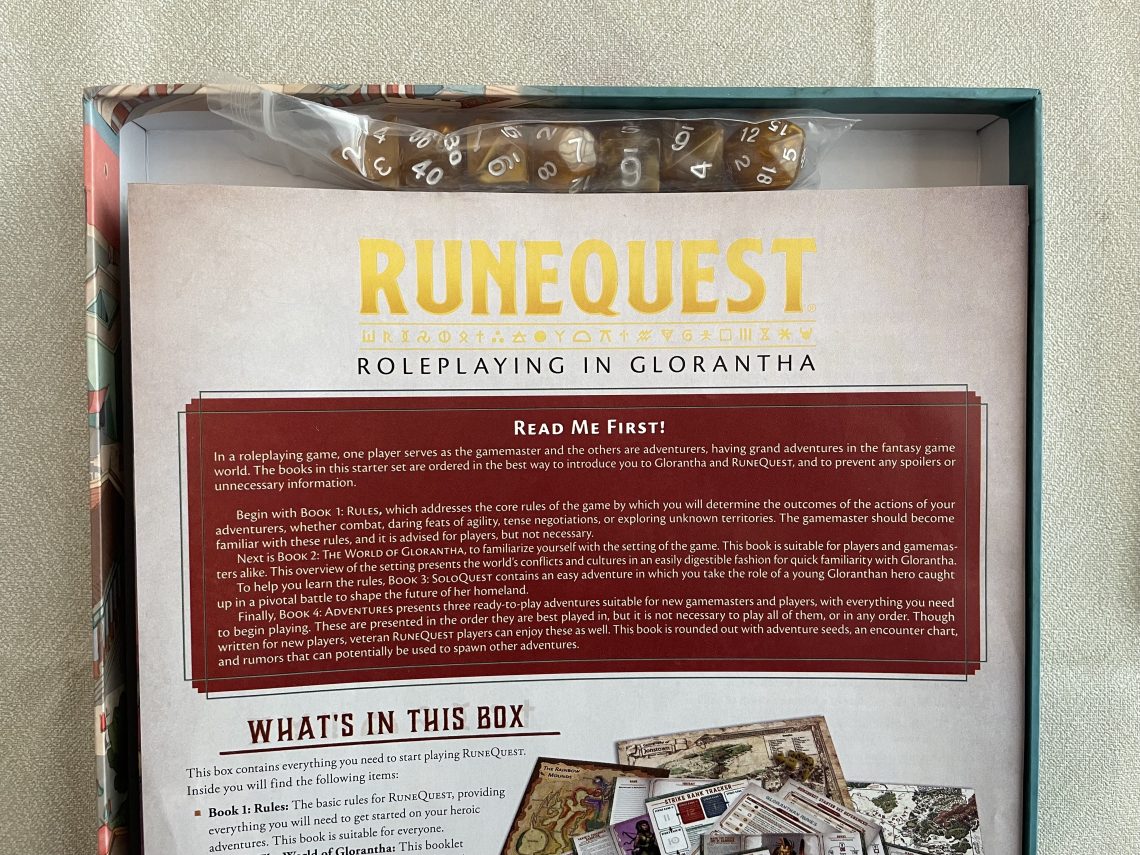 Review: RuneQuest Starter Set – The God Learners