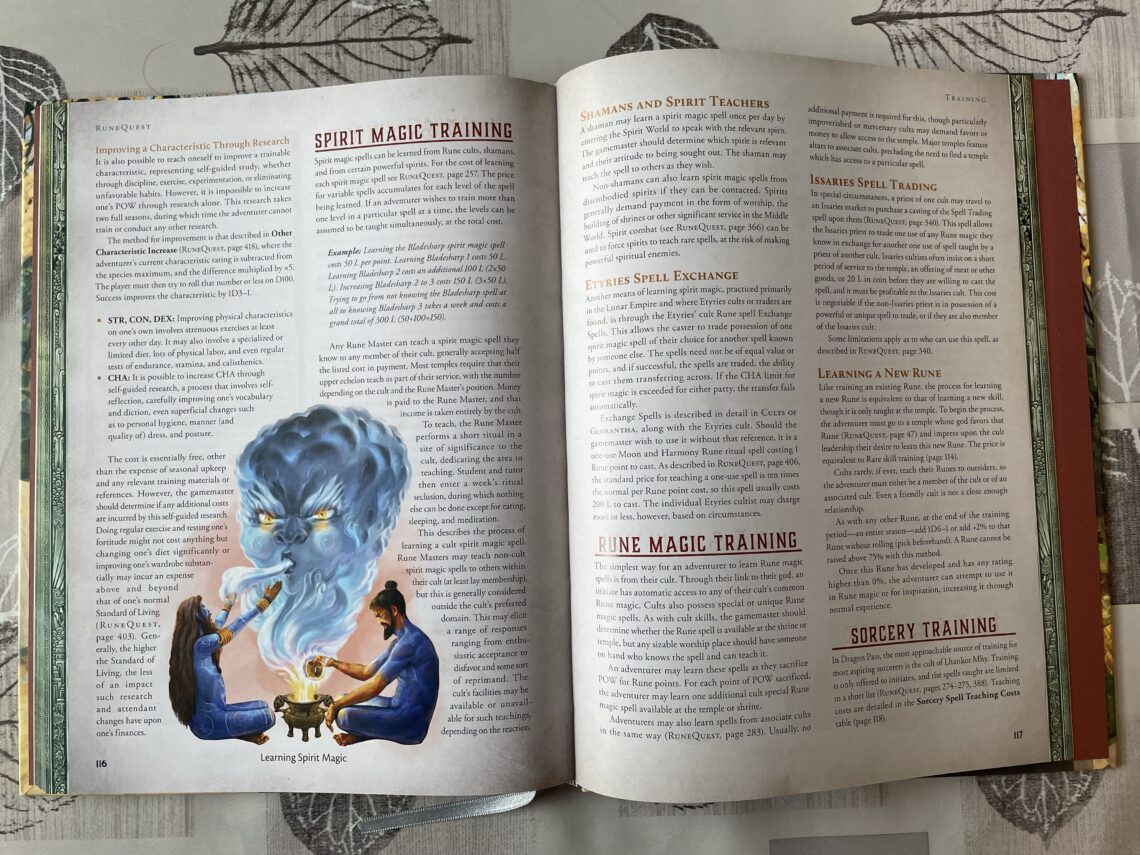 Review: RuneQuest Weapons & Equipment – The God Learners