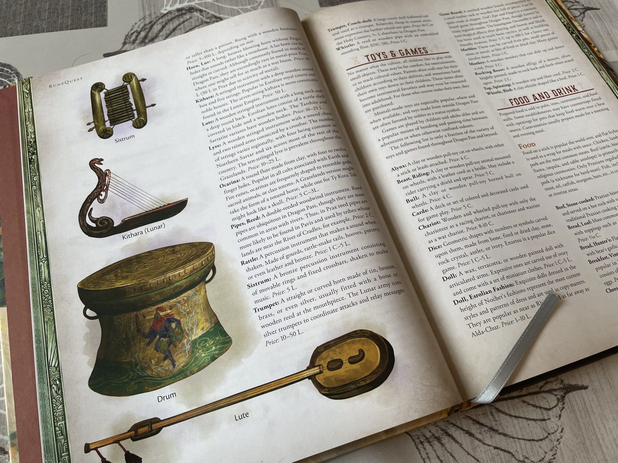 Review: RuneQuest Weapons & Equipment – The God Learners