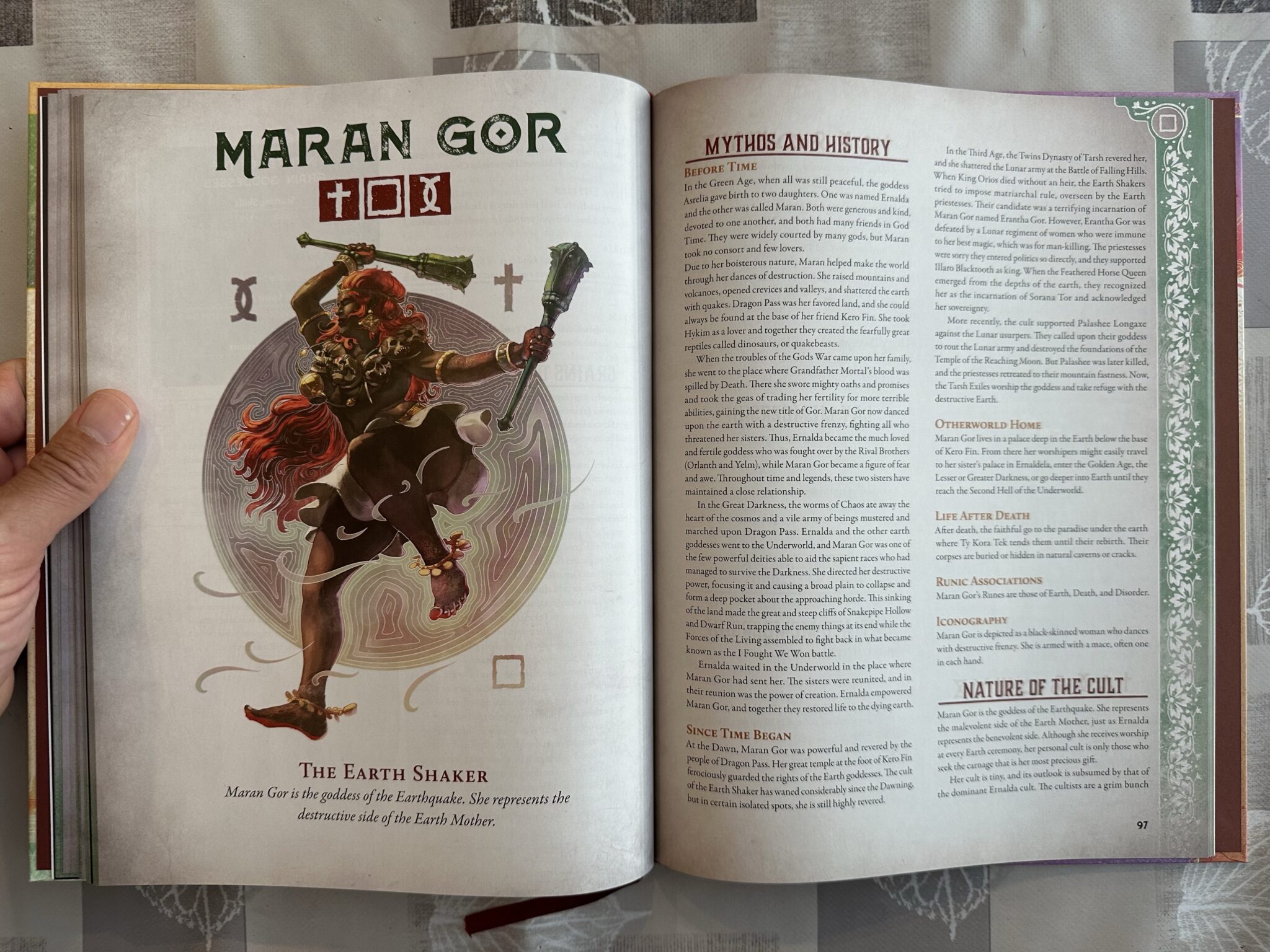 Review: Cults of RuneQuest: The Earth Goddesses – The God Learners